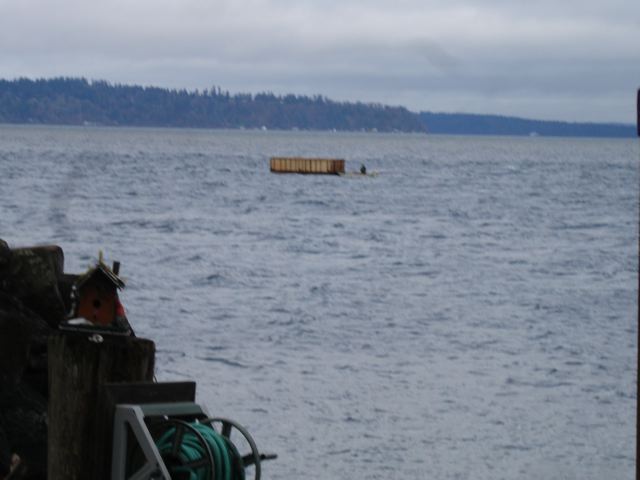 UPDATE: Barge runs aground on Three Tree Point; now removed | Westside ...